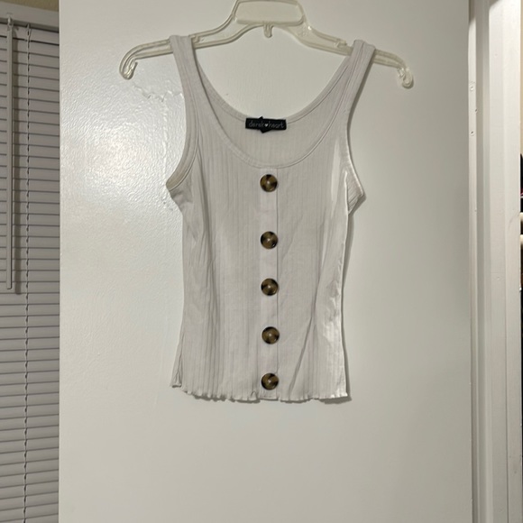 Tops | Button Tank | Poshmark